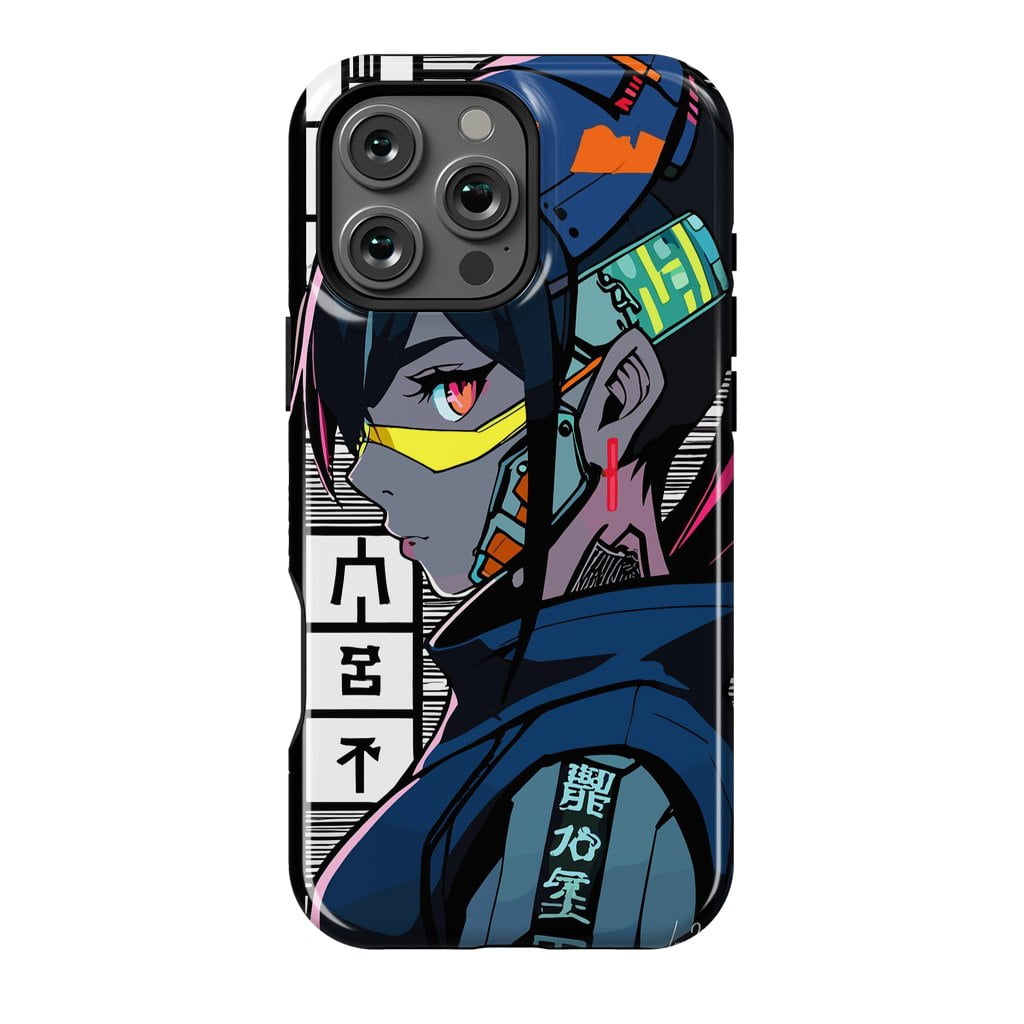 Cyberpunk Warrior Gaming Tough Cases Tech Battle for Your iPhone 11-17 ...