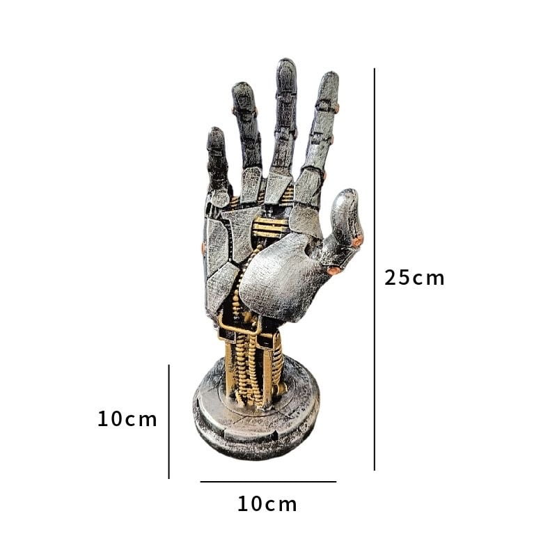 Cyberpunk robotic arm, integrated handle bracket, creative collectible ...