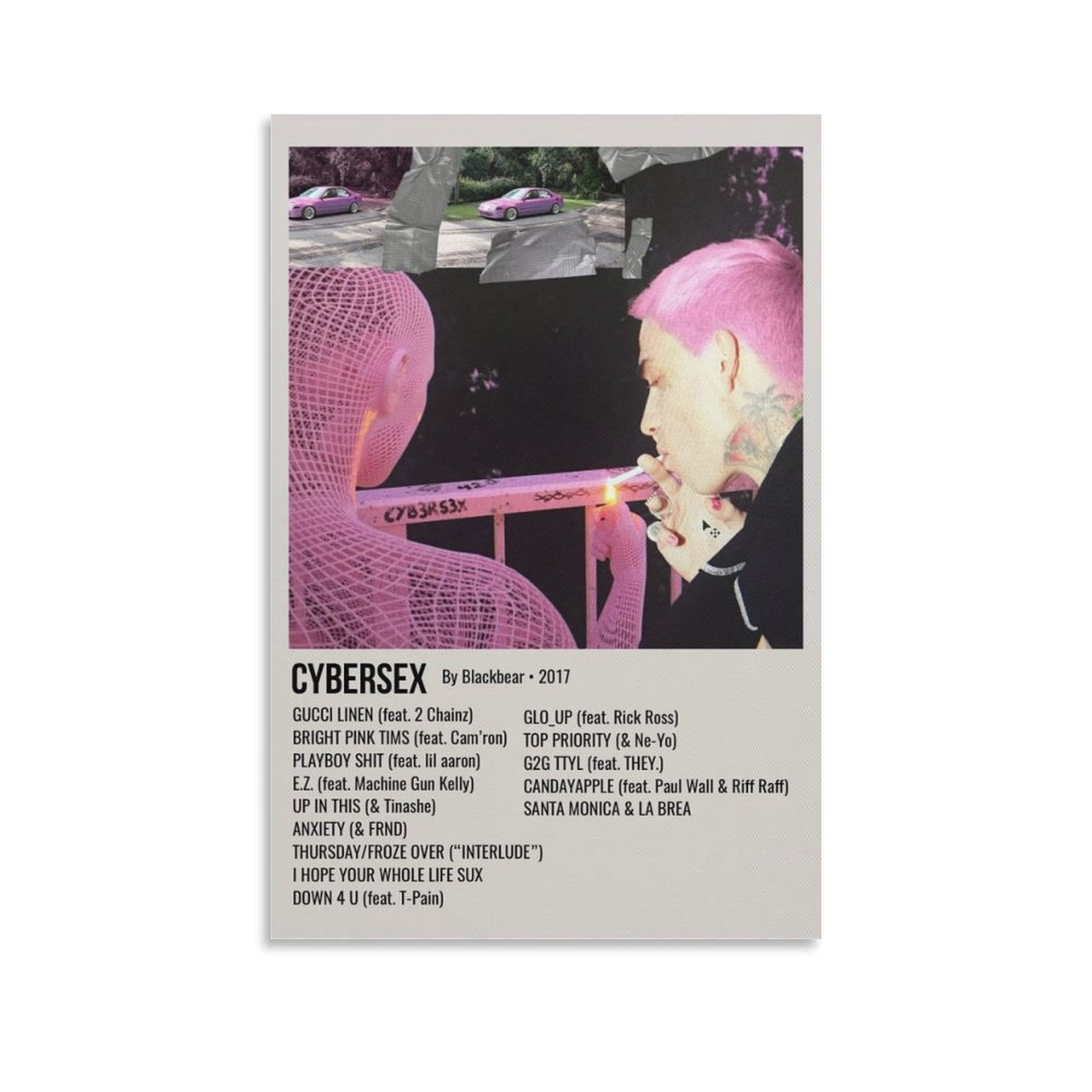 Cybersex Canvas Poster Print Bedroom Decoration Landscape Canvas Poster Wall Decorative Art