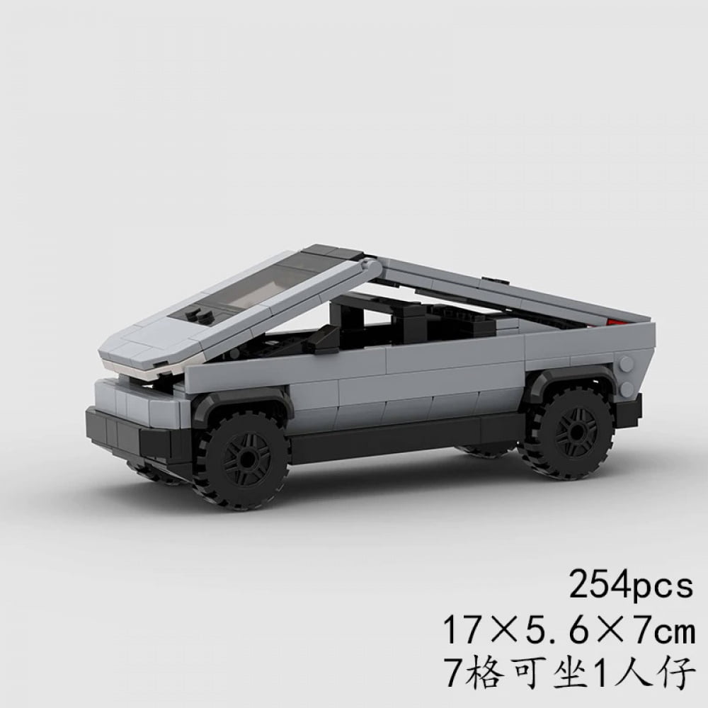 Cybertruck MOC Car New Energy Technical Vehicle Classical Model ...