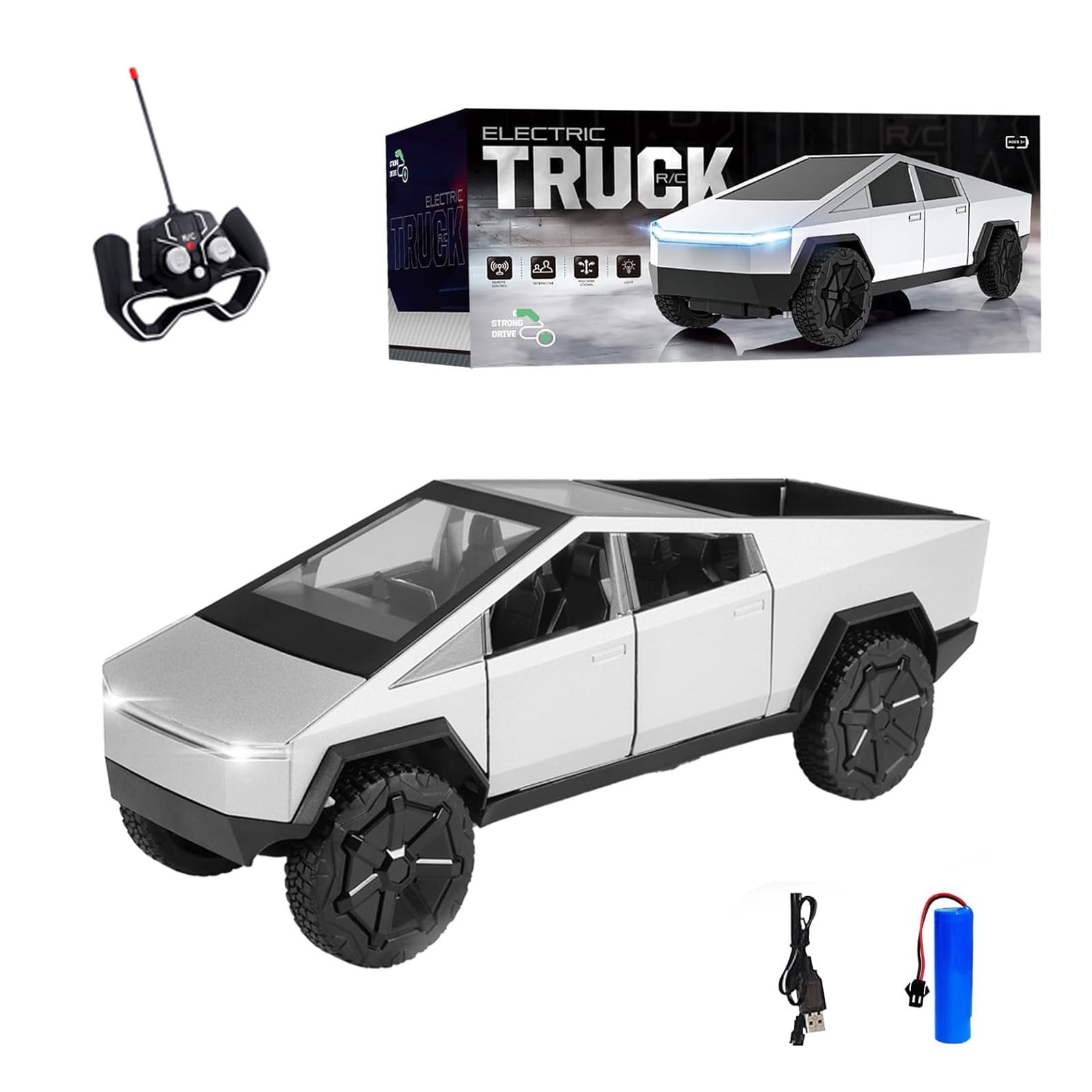 Cybertruck Toy Trucks 1/12 Diecast Cybertruck Cars Metal Toy Cars Gifts ...