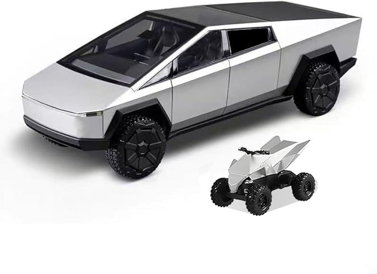 Cybertruck Zinc Alloy Toy Trucks with RV Motorcycle Diecast Metal ...
