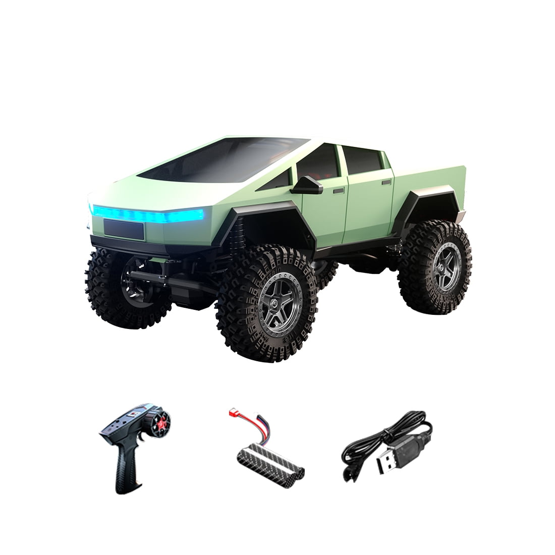 Cybertruck-inspired RC Car, 1:16 Scale 2.4G Remote Control Truck, 2 ...