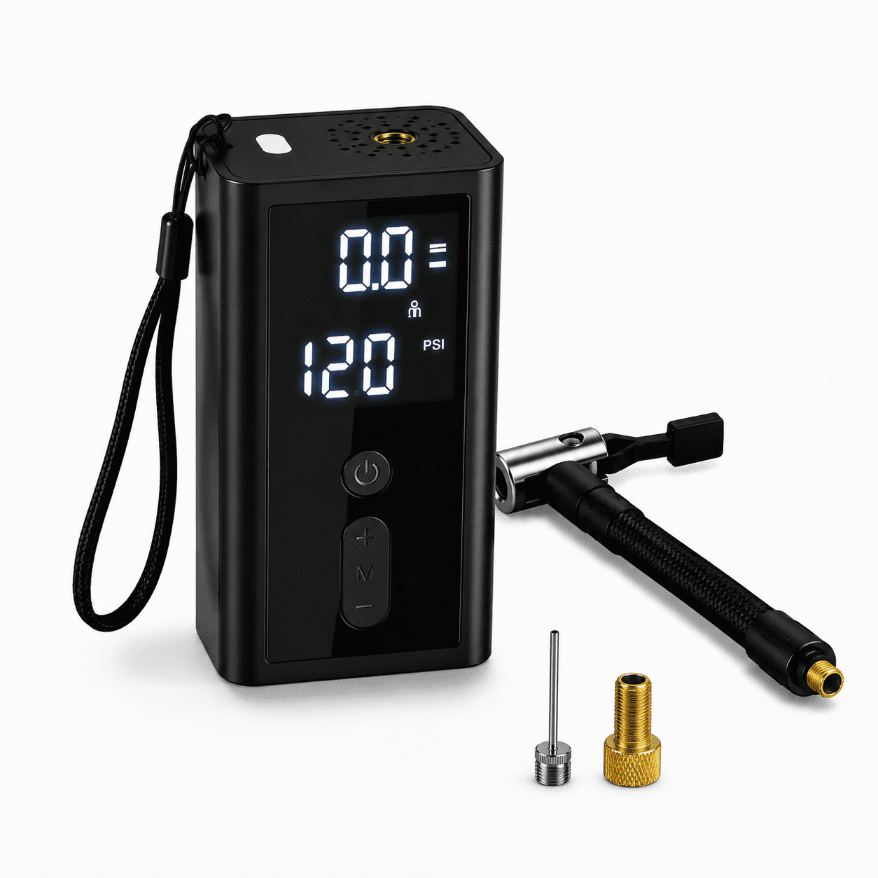 Cybic Mini Bike Pump, Portable Bicycle Air Pump with Presta & Schrader ...
