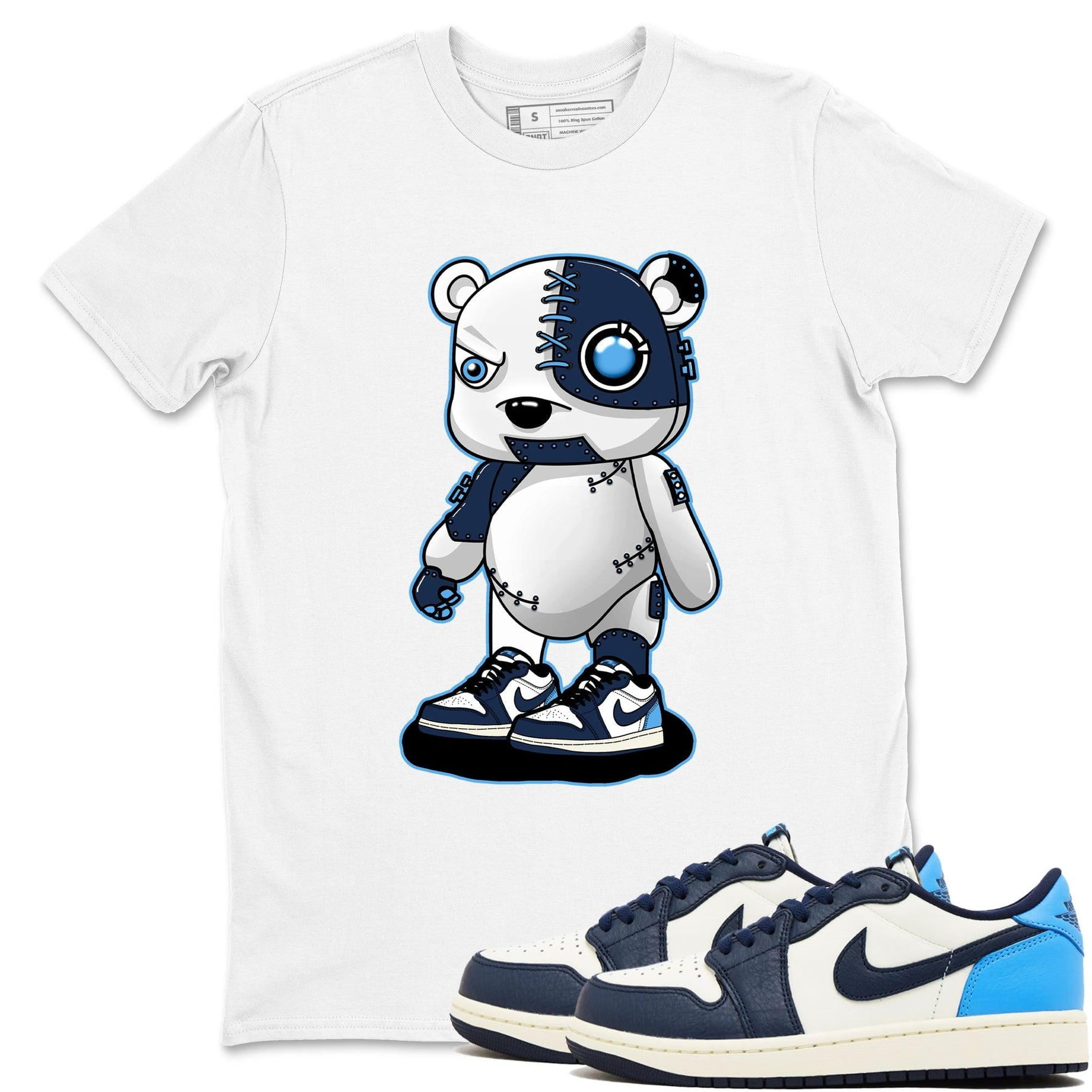 "Cyborg Bear" Unisex Graphic T-Shirts, Perfectly Matches Sneakers 1s ...