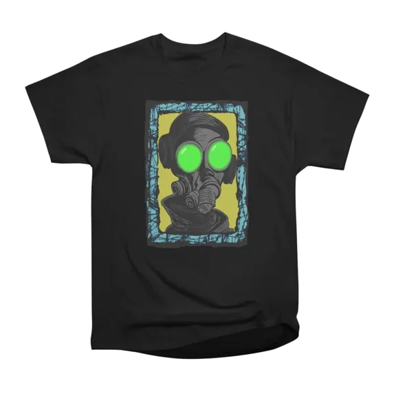 Cyborg Gasmask Punk Robot T-Shirt Tee Gift For Him Merch For Her ...