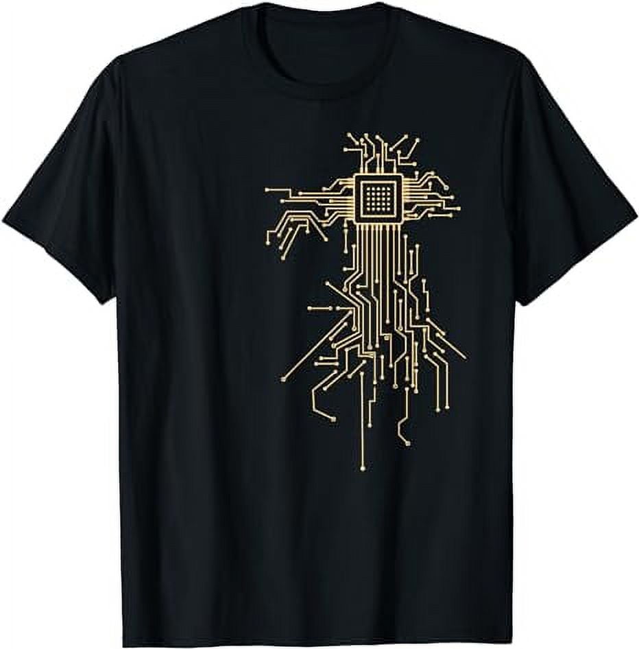 Cyborg Heart Chipset Semiconductor Programmer T-Shirt - Walmart.com