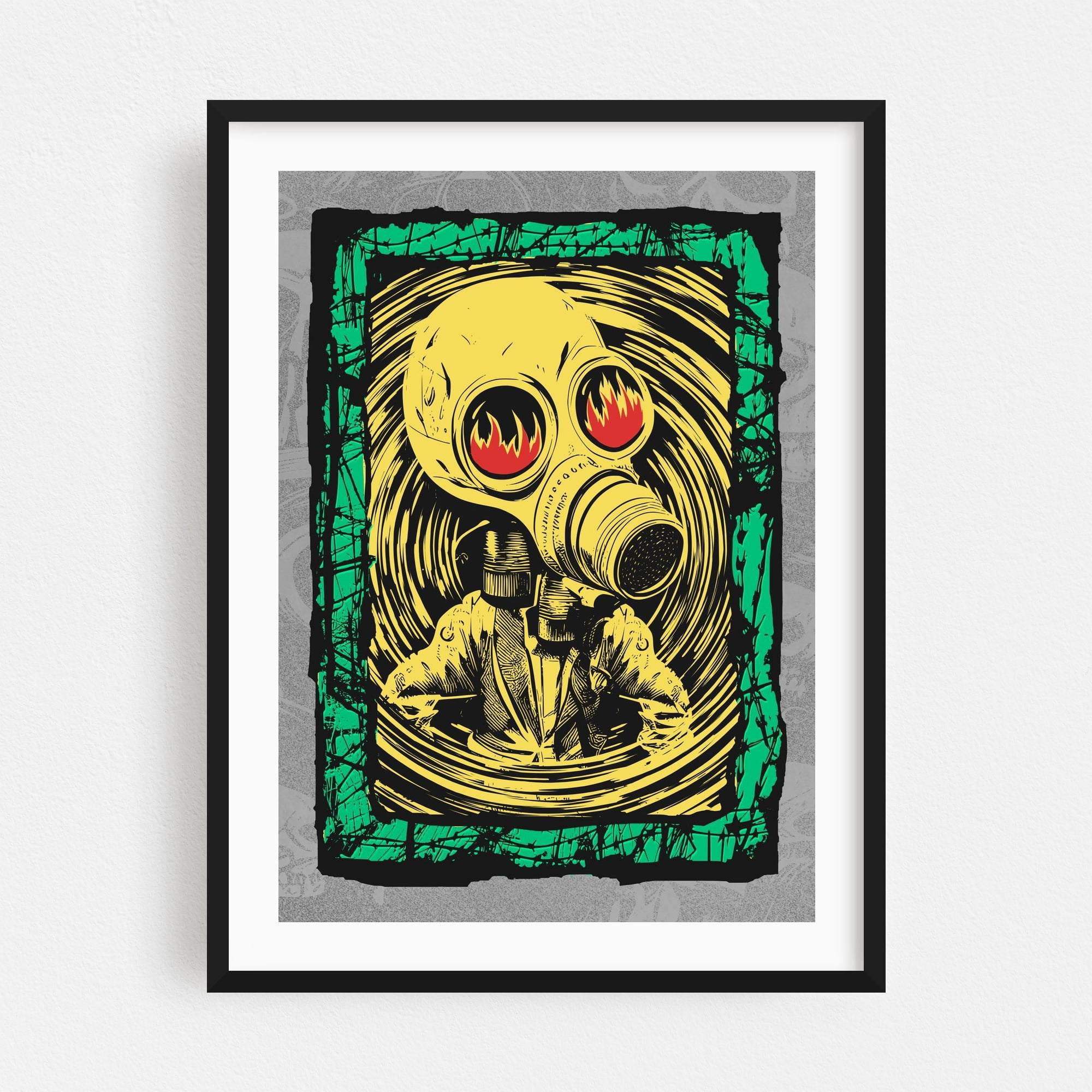 Cyborg Punk - Illustration Surrealism Psychedelic Modern Art Pop Art ...