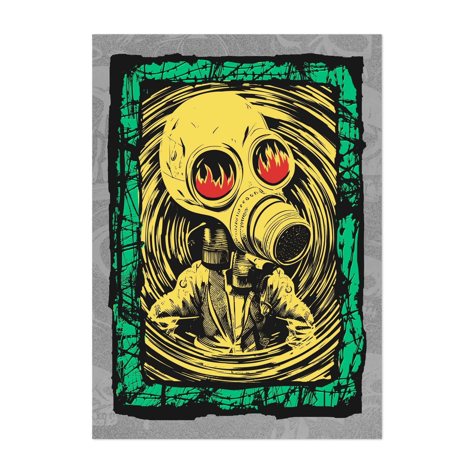 Cyborg Punk - Illustration Surrealism Psychedelic Modern Art Pop Art ...