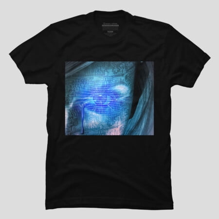 Cyborg Tears Sci-Fi Robot Sad Aesthetic Graphic T-shirt M2982903, Up to ...