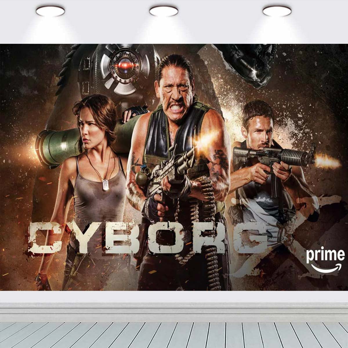 Cyborg movie school Backdrop Taspestry Wall Decor Banner Party Supplies ...