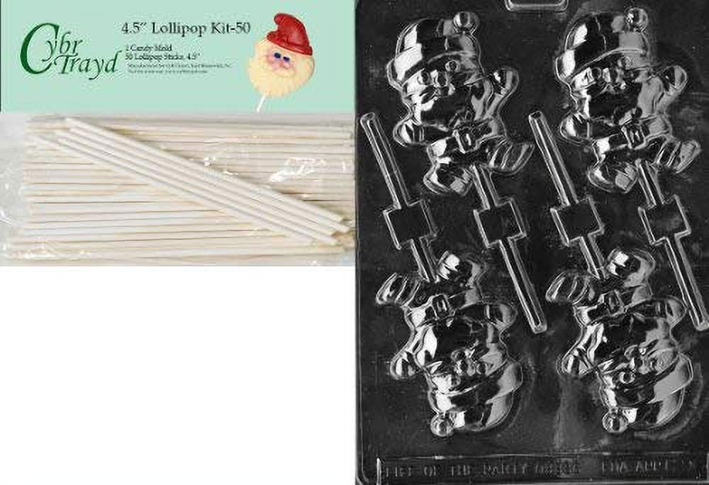 Cybrtrayd 00045St50-C096 Santa Lolly Jumping Christmas Chocolate/Candy ...