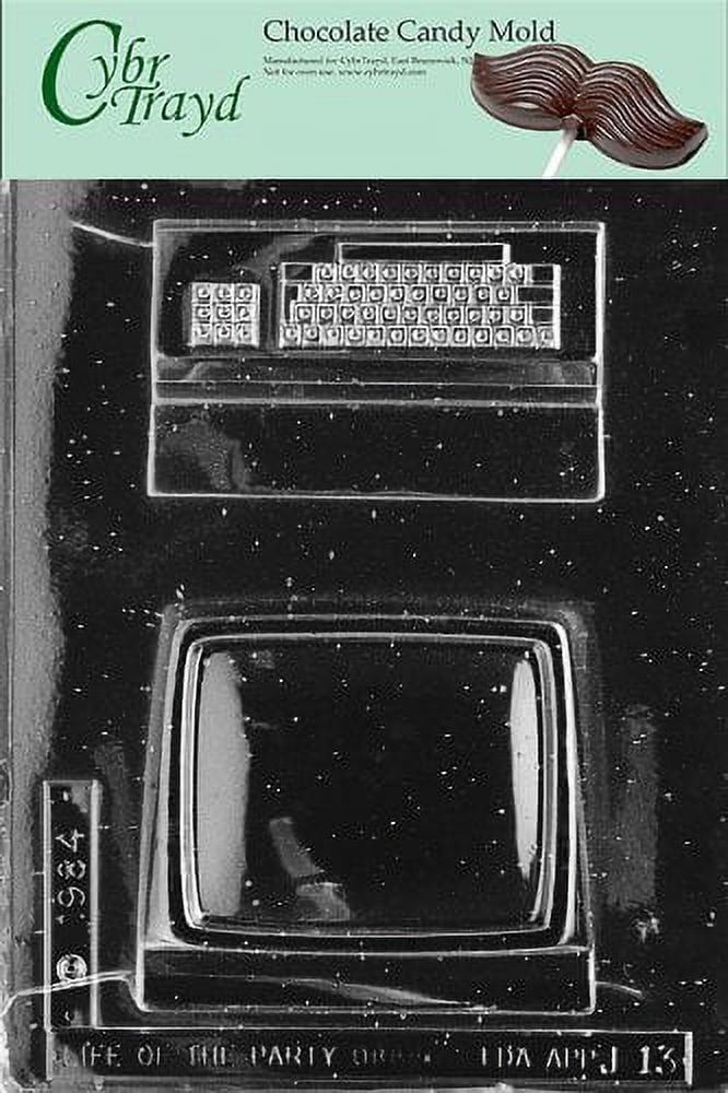 Cybrtrayd Life of the Party J013 Computer Chocolate Candy Mold in ...