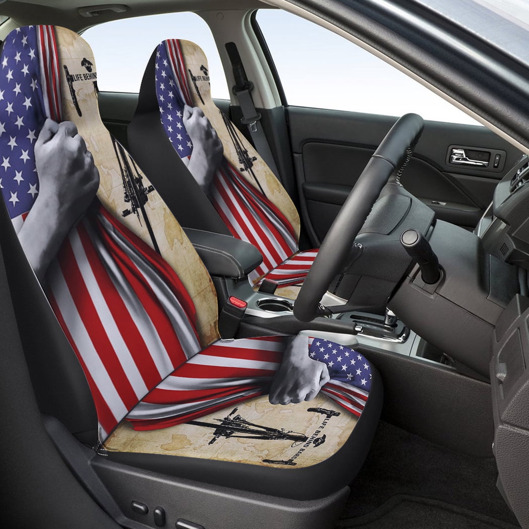 Cycing Life Behind Bars Seat Covers Cars, Car Truck SUV 2 Piec ...