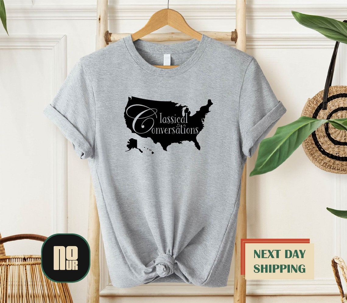 Cycle 3 Classical Conversations Tutor American Flag Shirt, Tutor Tee ...