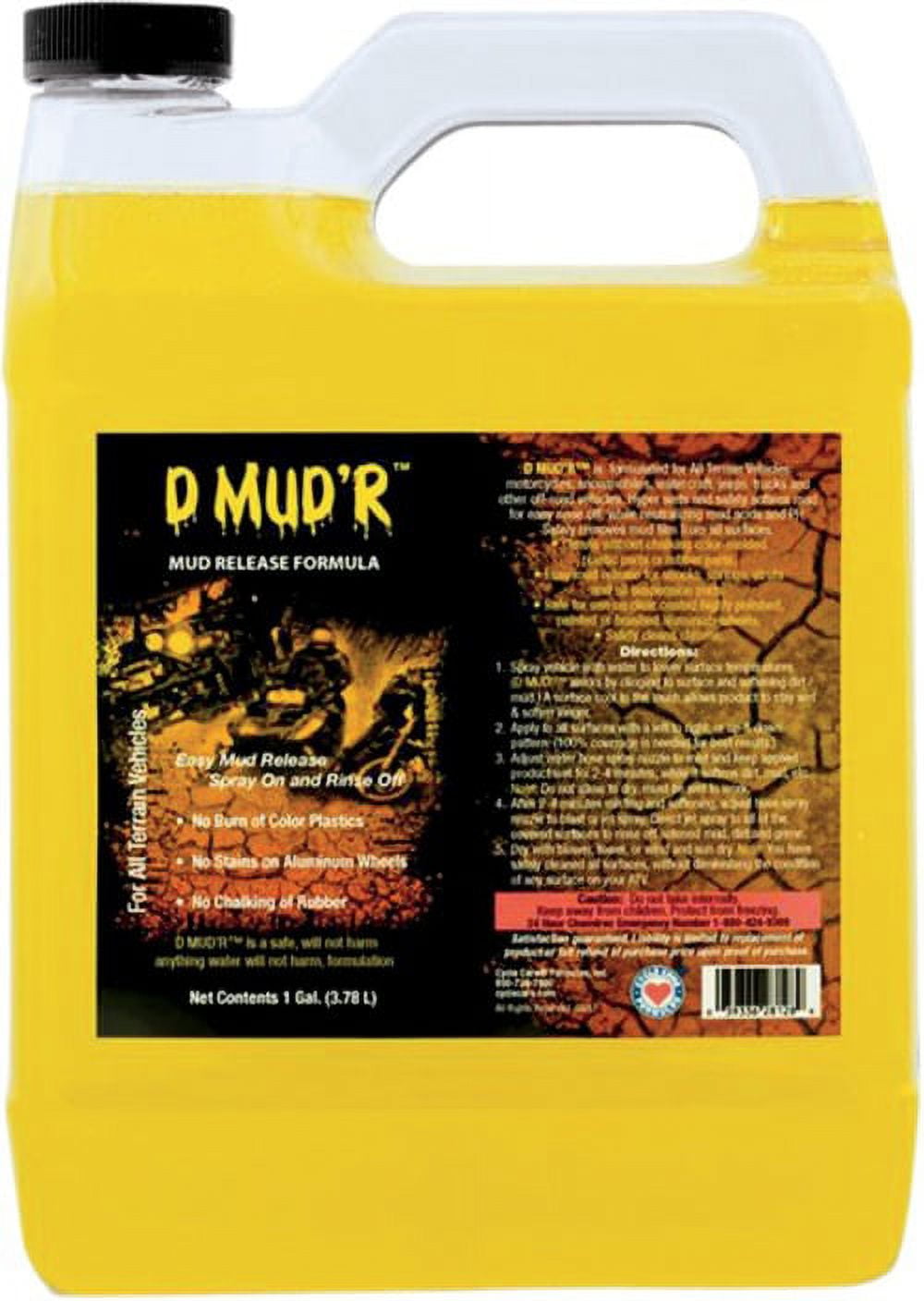 Cycle Care Formulas 28128 D Mud R Mud Release Formula - 1gal. - Walmart.com