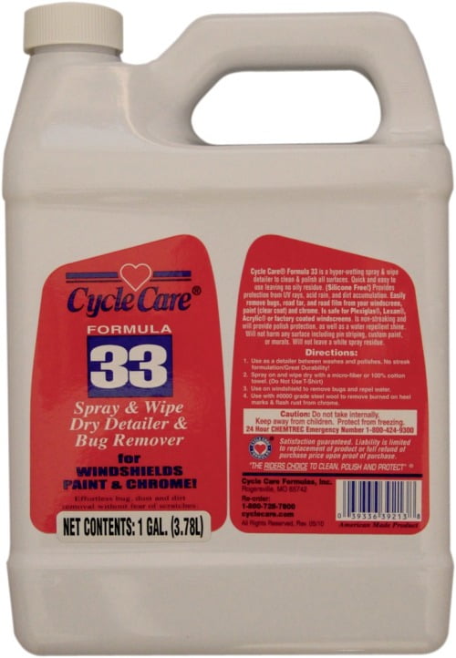 Cycle Care Formulas Gallon Formula 33 Spray and Wipe Polish and Cleaner ...