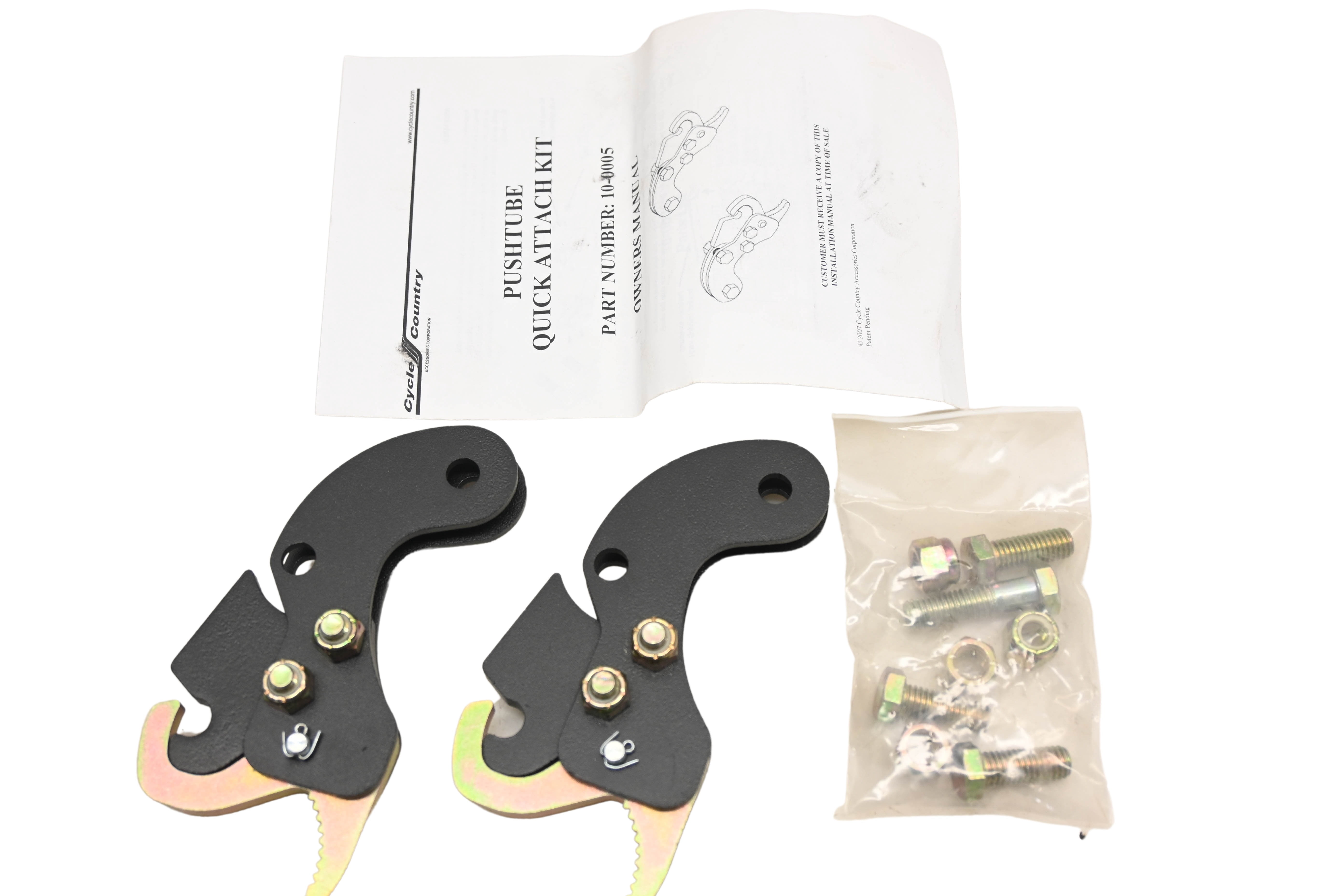 Cycle Country 10-0005 Push Tube Quick Attach Kit NOS - Walmart.com