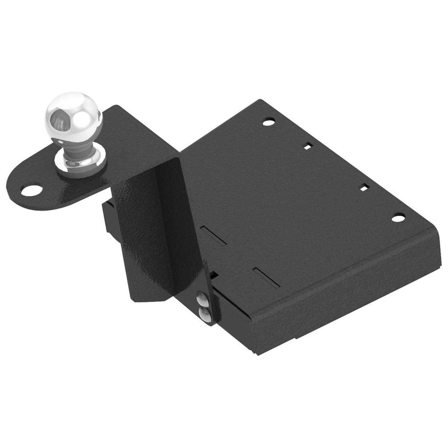 Black Boar 66025 ATV/UTV Ballmount - Features a 2" Ball and 2" Shank ...