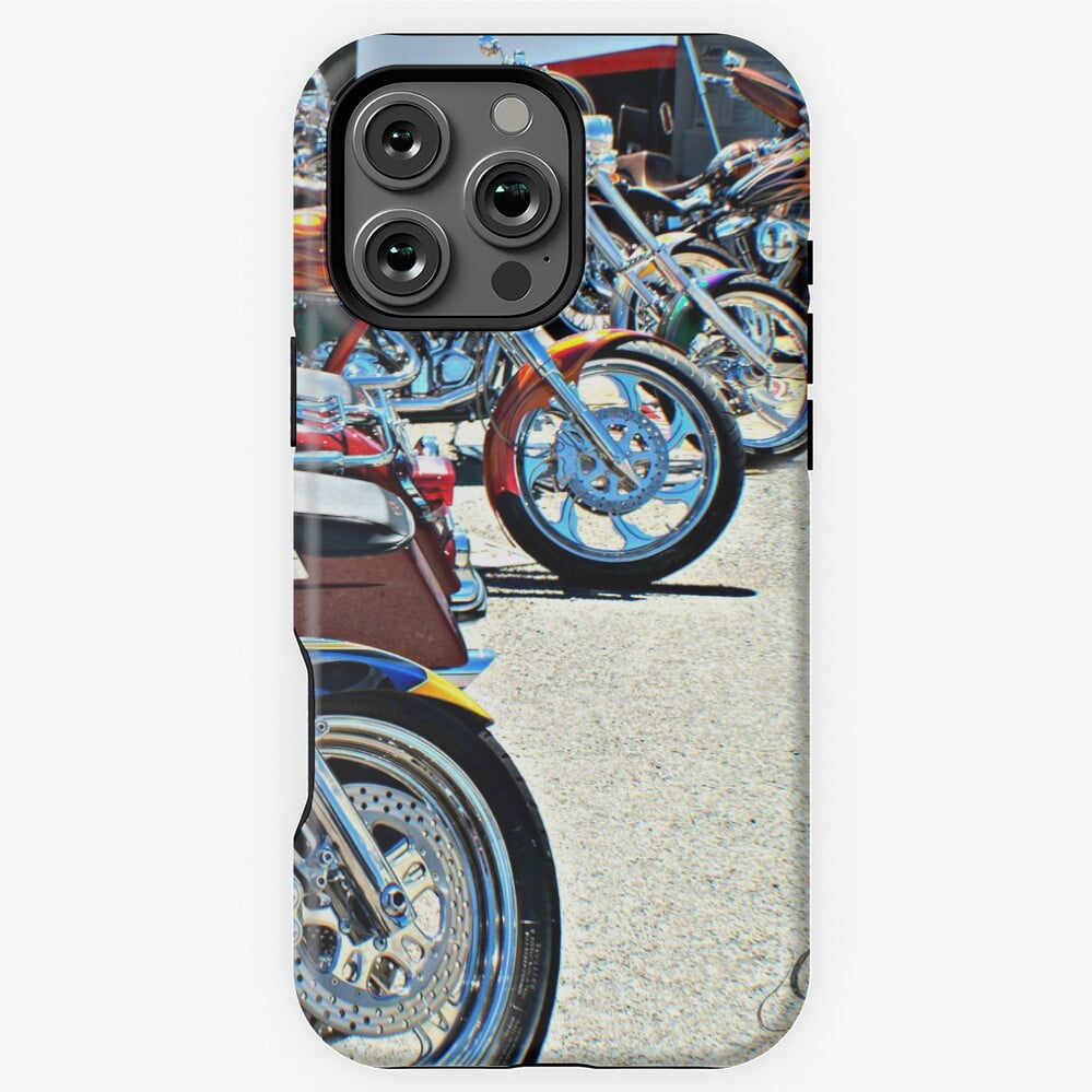 Cycle Madness Motorcycle Biker Art Phone Case for iPhone 16 15 14 13 12 ...