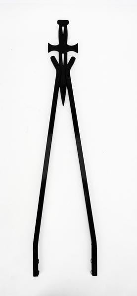 Cycle Visions CV-8011B Sissy Bar Stick - 30in Daggertude Style - Black ...