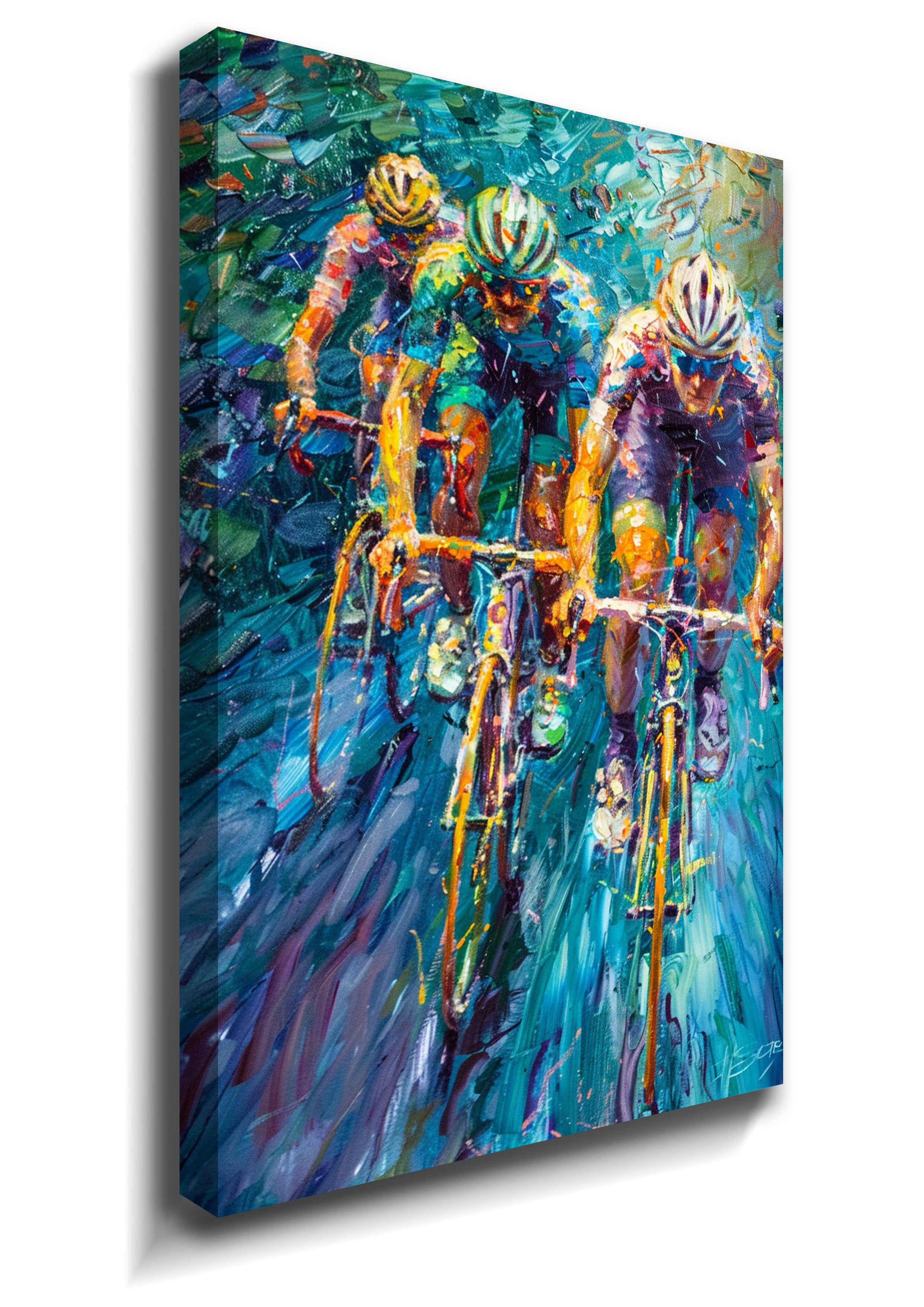 Cycle Wall Art Sports Decor Boys Bedroom Decor Wall Art For Livingroom ...