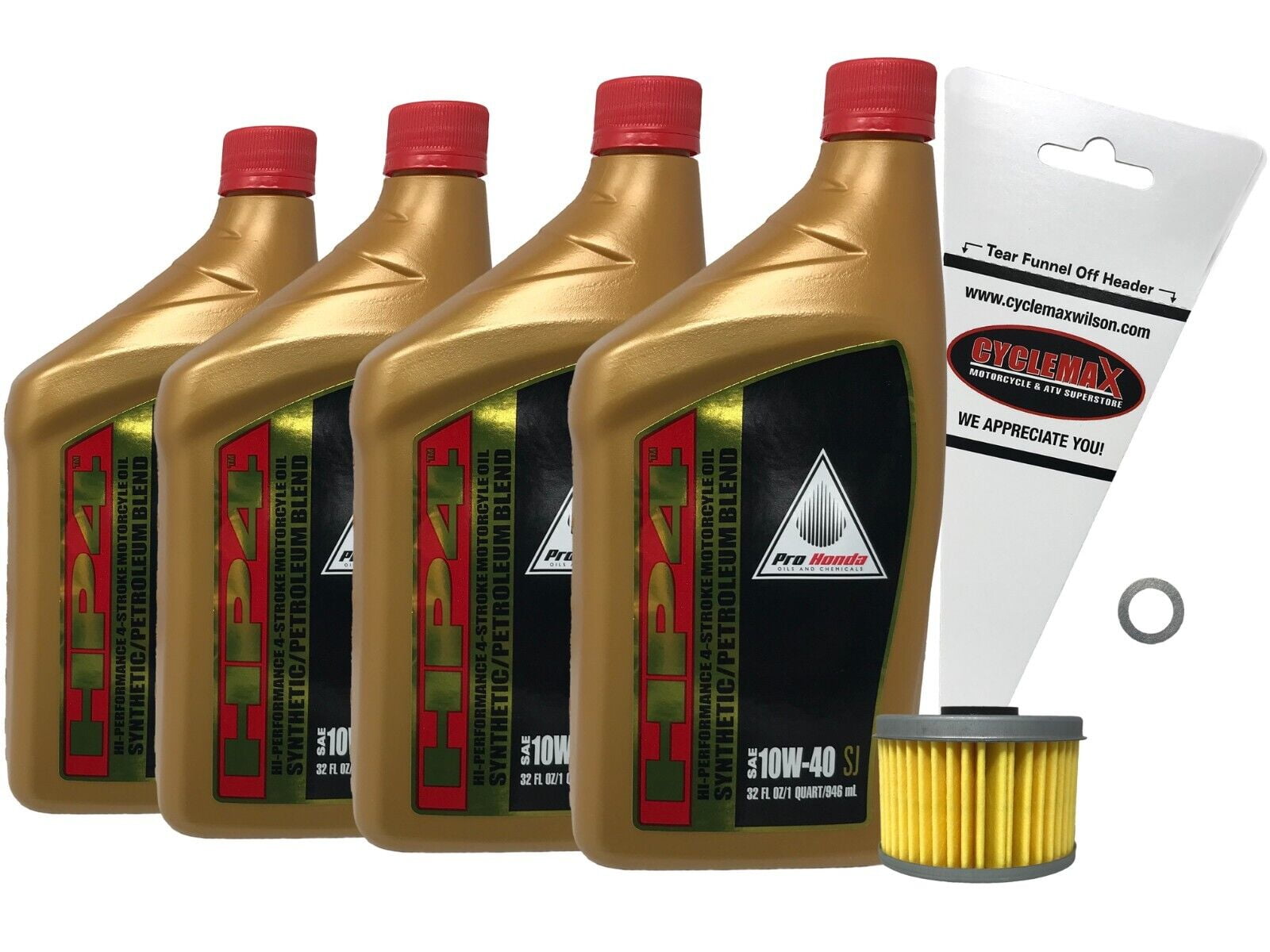 Cyclemax 2021-2022 Honda Pioneer 520 SXS520 HP4 Semi Synthetic Oil ...