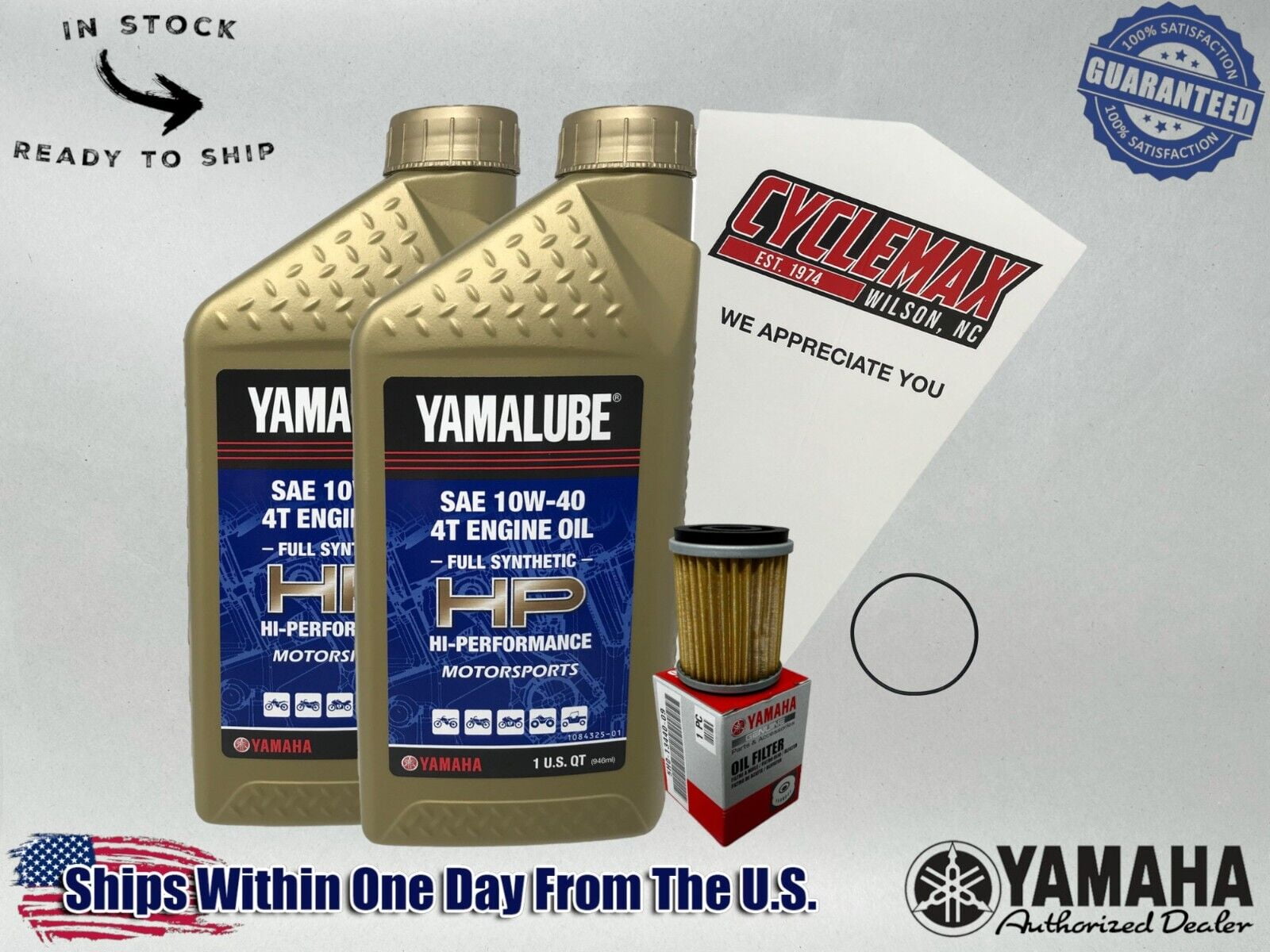 Cyclemax FS Yamalube Oil Change Kit fits 1999-2003 Yamaha BEAR TRACKER ...
