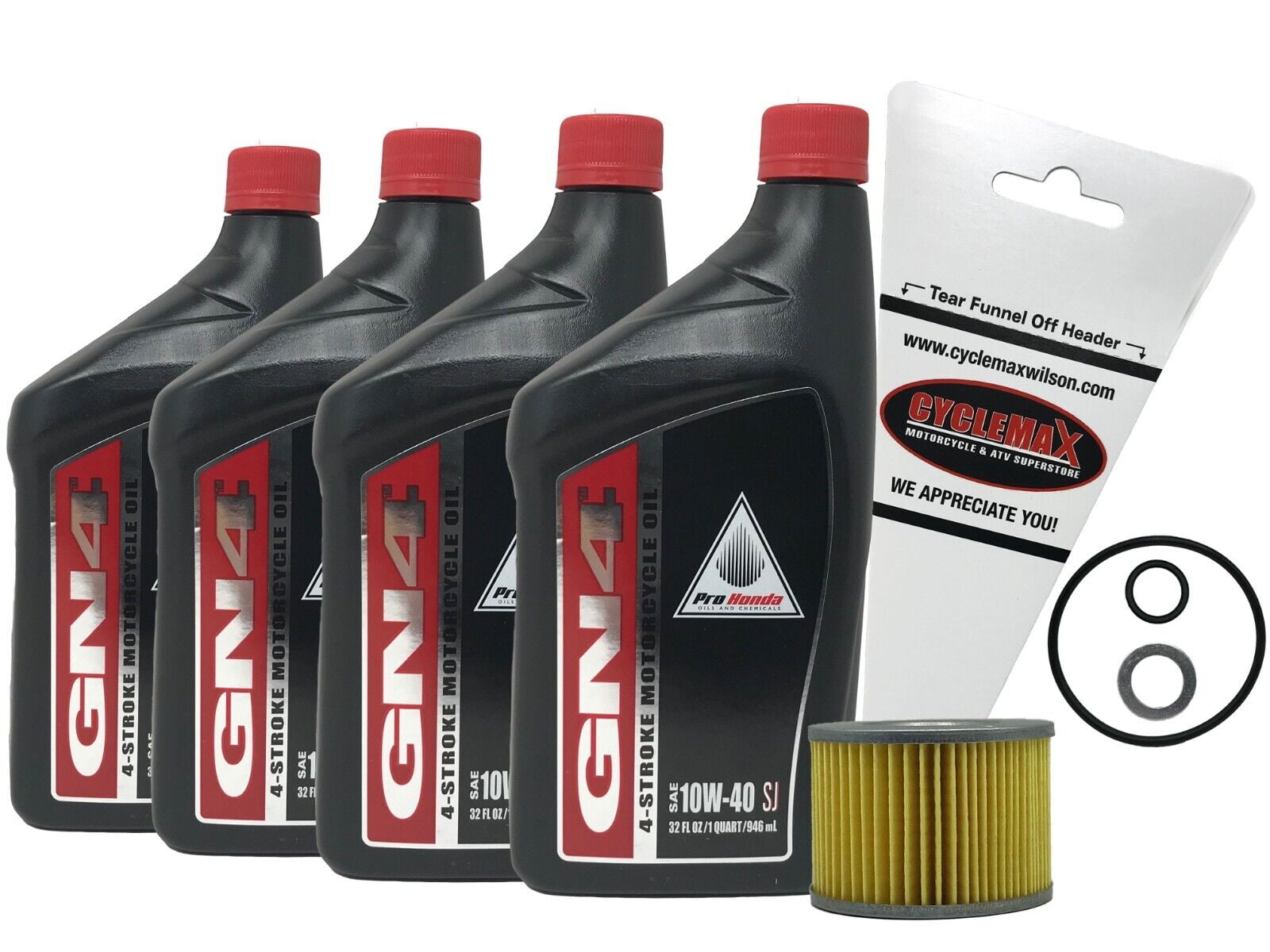 Cyclemax Genuine OEM 1980-1982 Honda CB900 CB 900 C/F Oil Change Kit ...