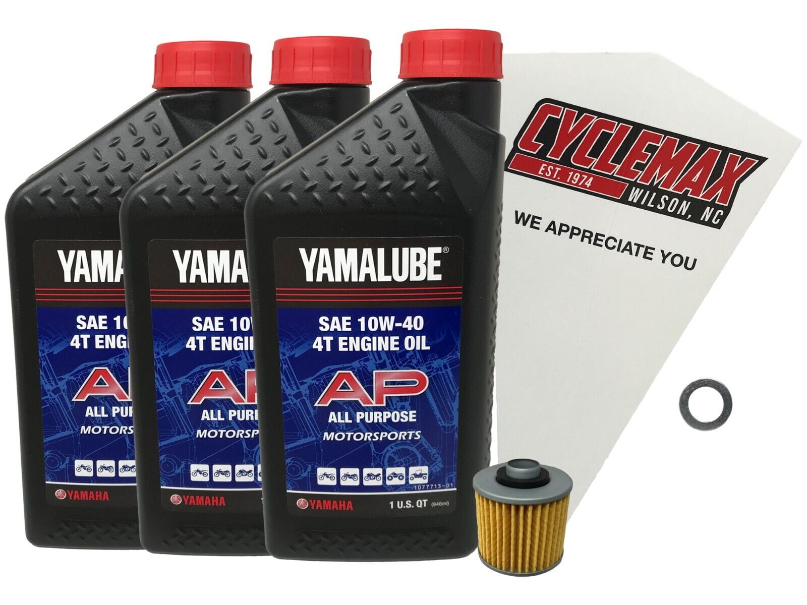 Cyclemax Genuine OEM Yamaha SR400 SR 400 Oil Change Kit - Walmart.com