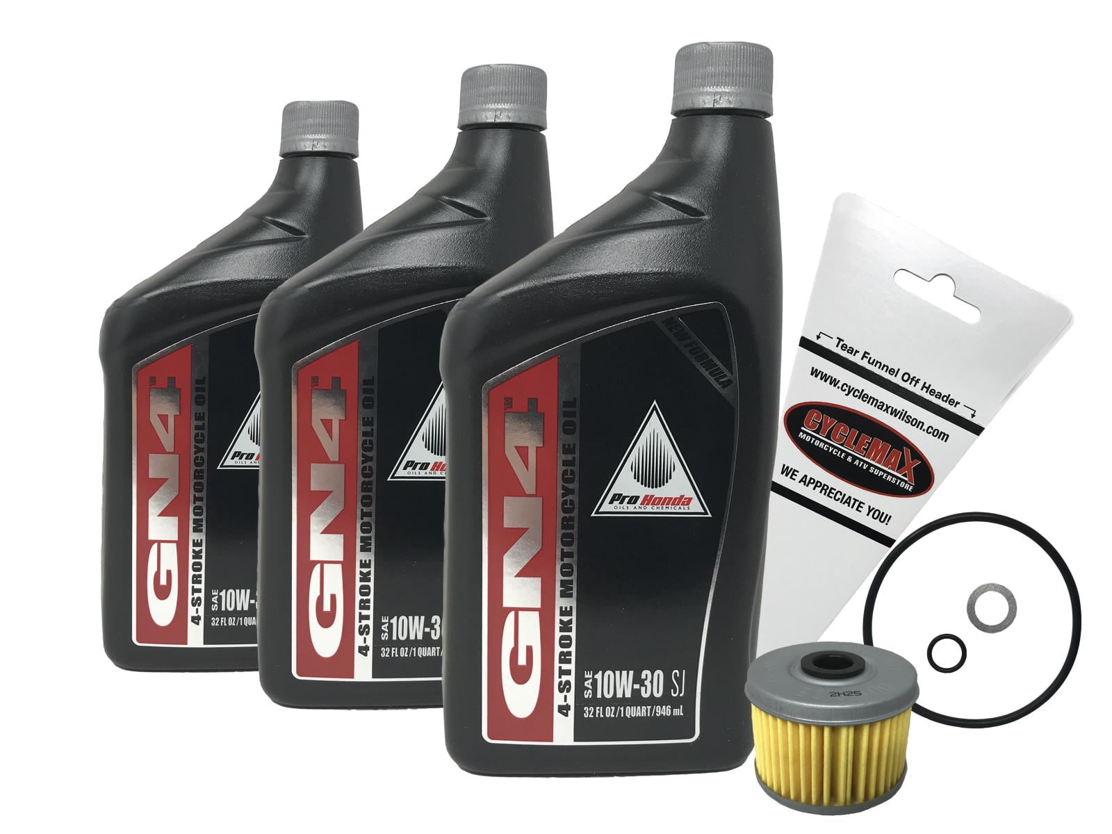 Cyclemax ATV Oil Change Kit for 2007-2020 Honda TRX 420 Rancher with ...