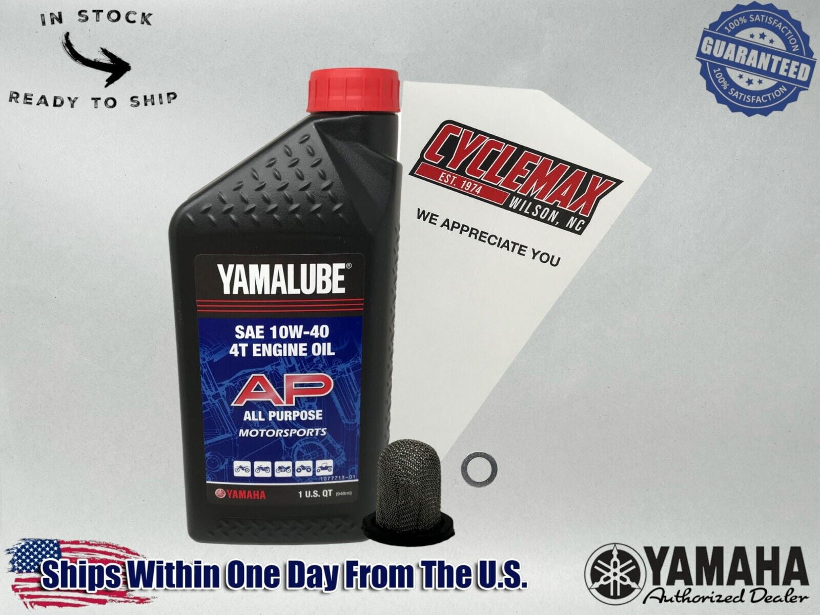 Cyclemax Standard 10W-40 Oil Change Kit fits 2024 Yamaha RAPTOR 110 - Walmart.com