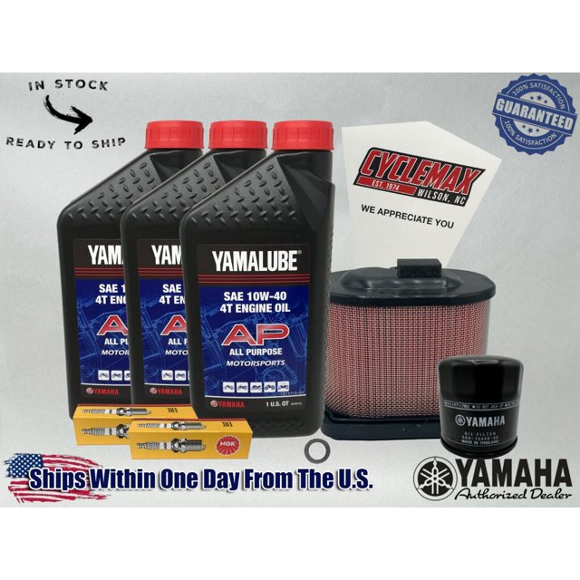 Cyclemax Standard Yamalube Tune-Up Kit fits 2018-2025 Yamaha MT-07 ...