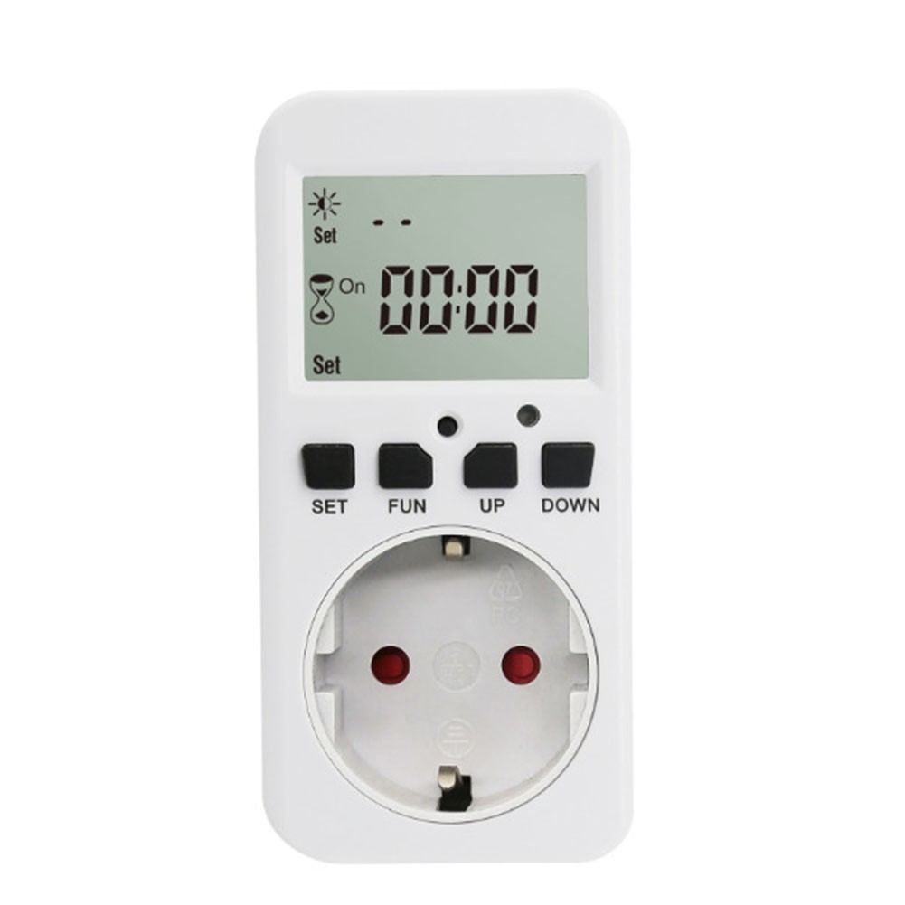 Cyclic Digital Timer Socket with Backup Battery for Automation Control ...