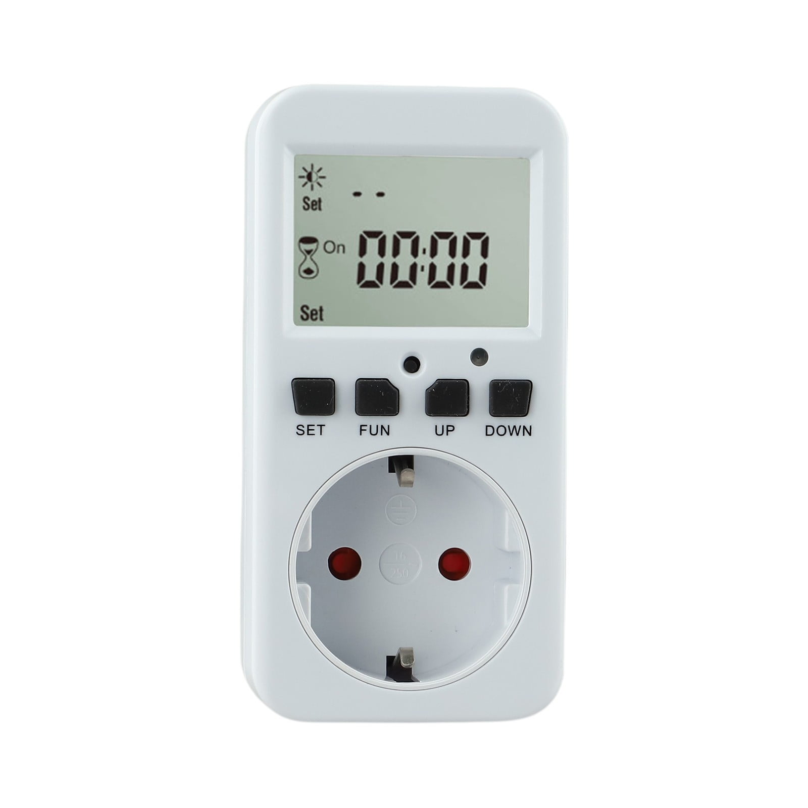 Cyclic Digital Timer Socket with Backup Battery for Automation Control ...
