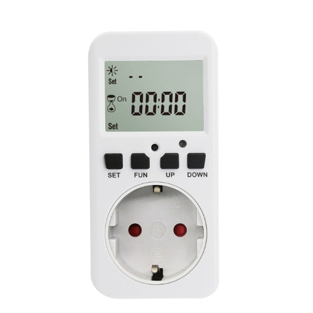 Cyclic Digital Timer Socket with Backup Battery for Automation Control ...