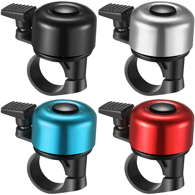 Cycling Bike Bicycle Handlebar Mechanical Aluminum Bell Ring Loud Horn ...