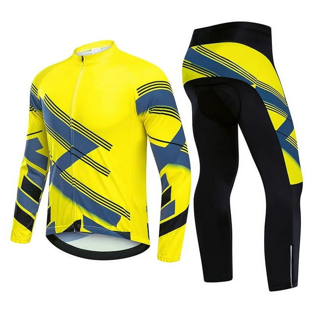 Cycling Clothes for Men Long Sleeve Mountain Bike Road Bicycle Shirt ...
