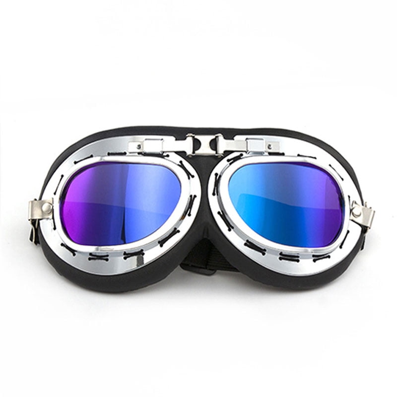 Cycling Goggle Aviator Pilot Style Cruiser Scooter Motocross Goggles ...