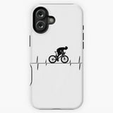 Cycling Heartbeat Pulse Bike Inspired Graphic Case for Apple iPhone 11 to 17 - Walmart.com