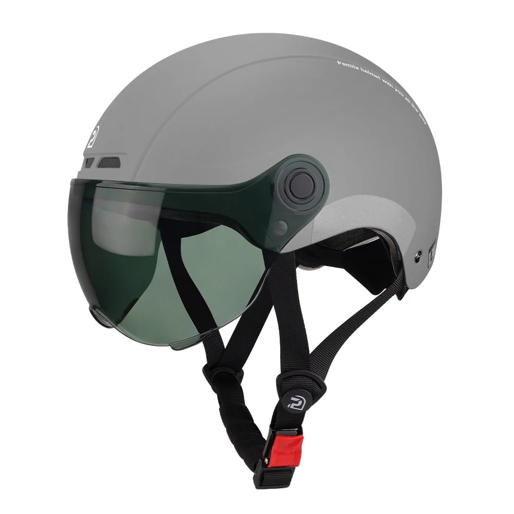 Cycling Helmet With Goggles Lens Ear Protection Reflective Sticker Bicycle Helmet MTB Road E ...