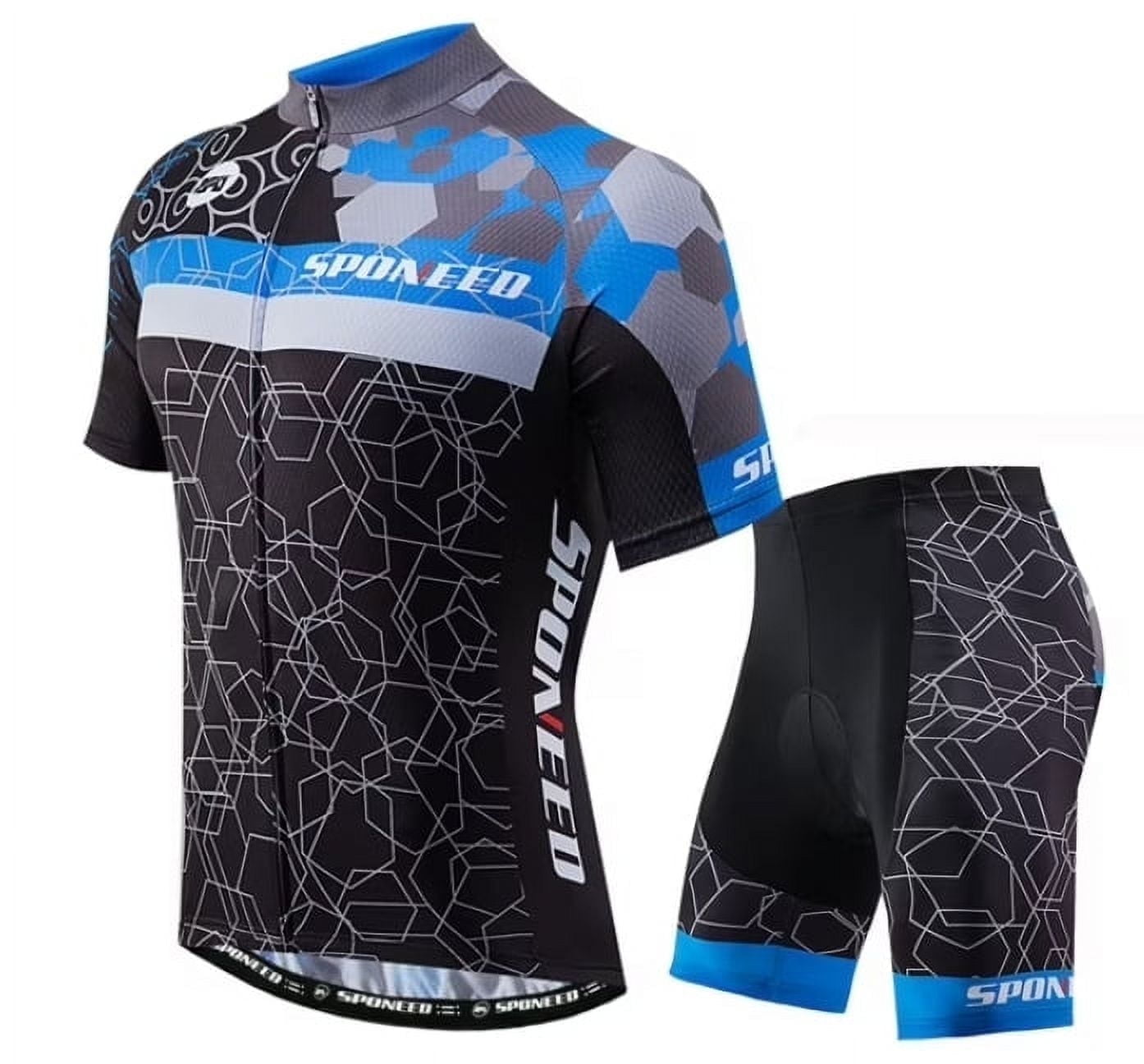 Cycling Jersey for Men Bike Riding Outfit Biking Suit Bicycle Shirt ...