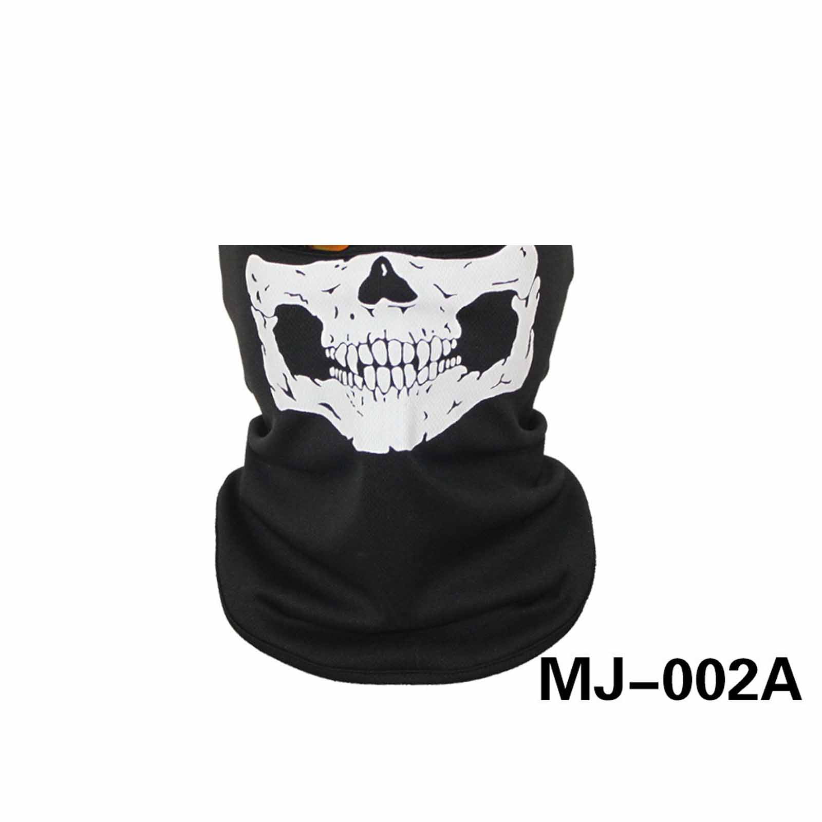 Cycling Mask Headgear, Outdoor Cold Face Mask With Skull Graphic Design ...