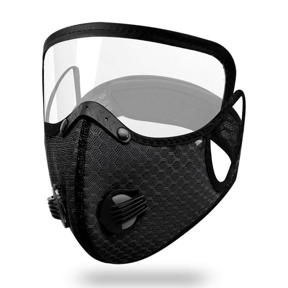 Cycling Mask Riding Protective Face Mask Filter Protective Lens ...