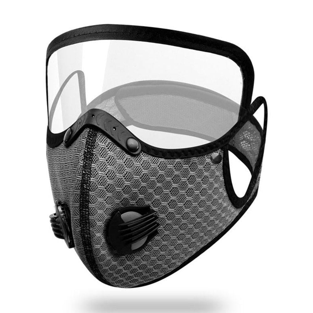 Cycling Mask Riding Protective Face Mask Filter Protective Lens ...
