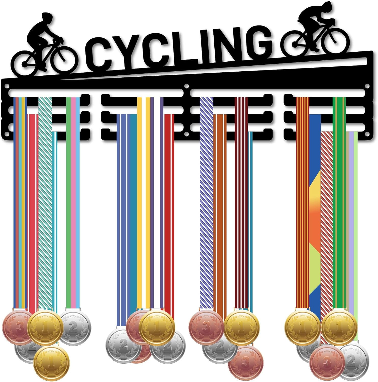 Cycling Medal Holder Medal Hanger Display Cyclists Awards Rack ...