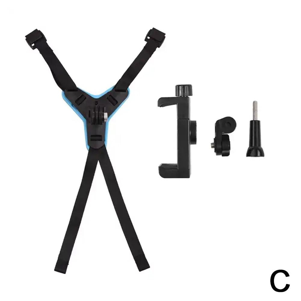 Cycling Mobile Phone Chin Bracket Sport Camera Accessories For Fixed ...