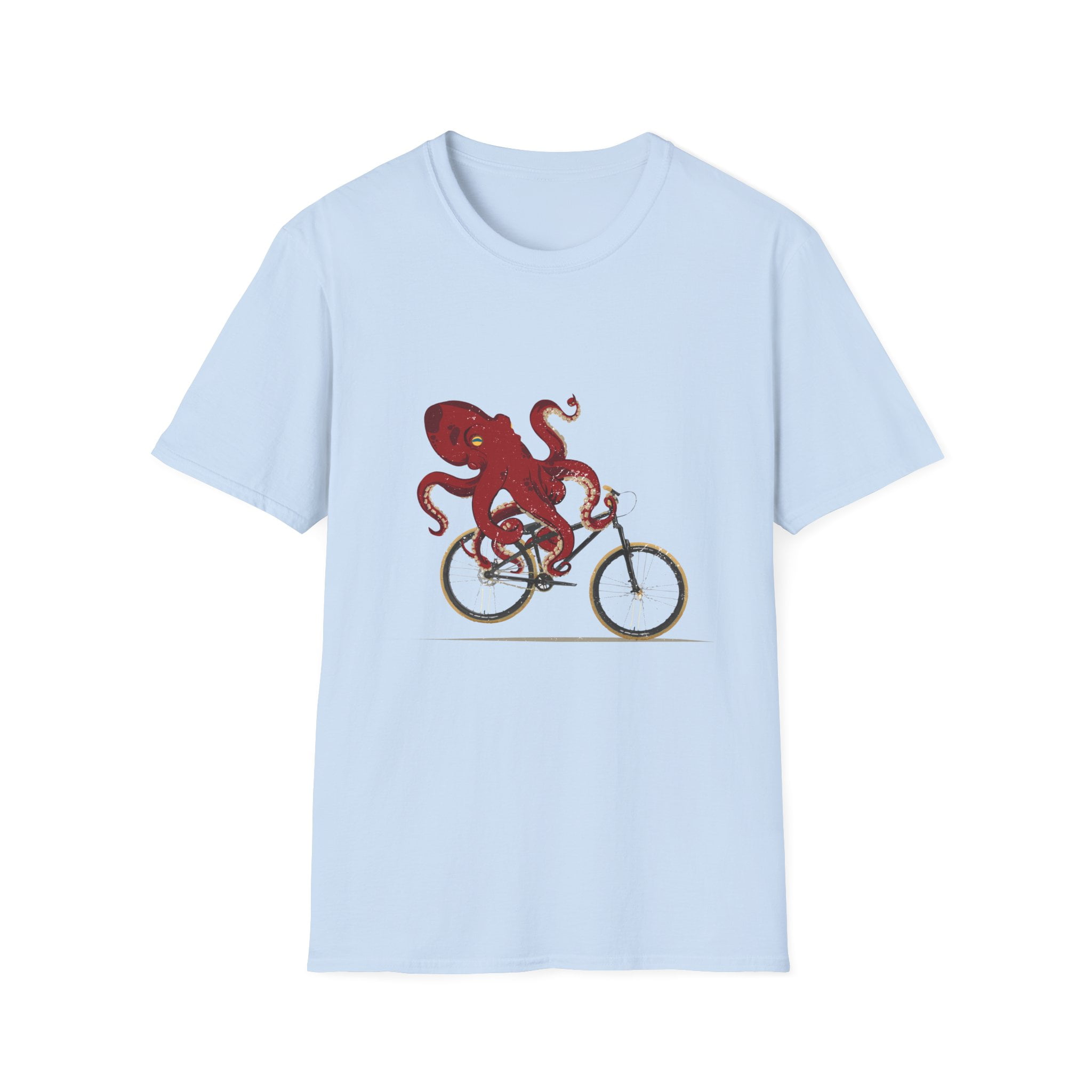 Cycling Octopus Bicycle Enthusiast Invertebrate Steampunk Bike Graphic ...