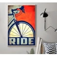 Cycling Posters Bike Ride Poster For Biker Ride Bicycle Poster Cycling ...
