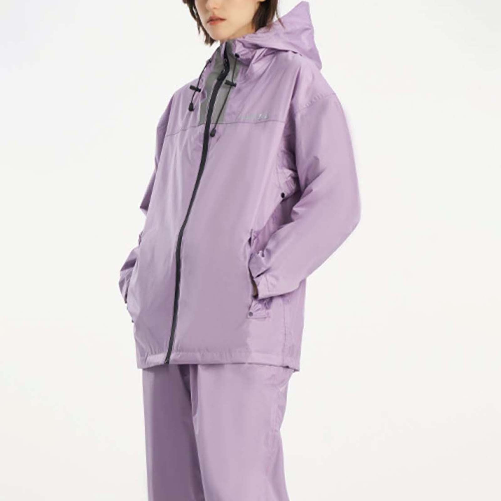 Cycling Rain Suit For Men & Women Full Body Separates | Outdoor Hiking ...